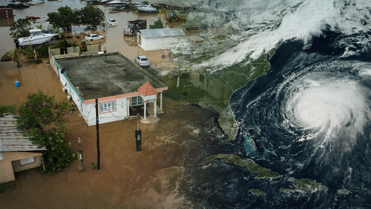 Huracán Fiona arrasa con Islas del Caribe