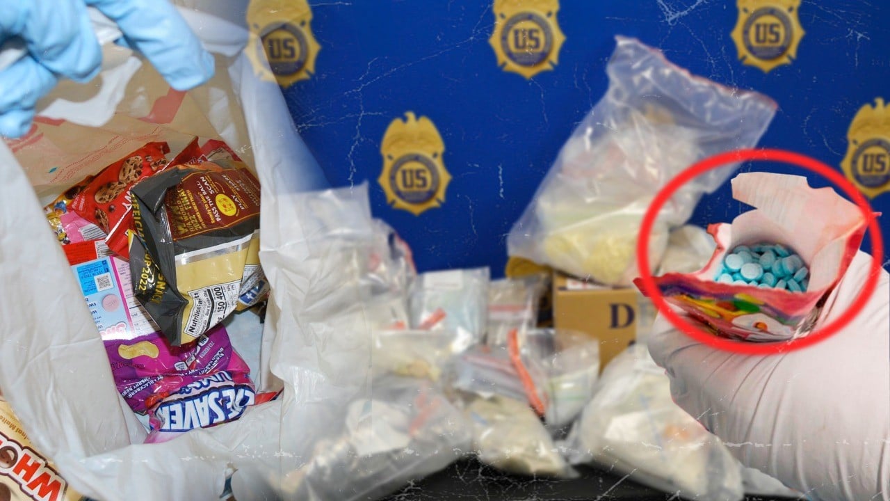 TWELVE THOUSAND FENTANYL PILLS WERE SEIZED, DISGUISED IN CANDY BOXES ...