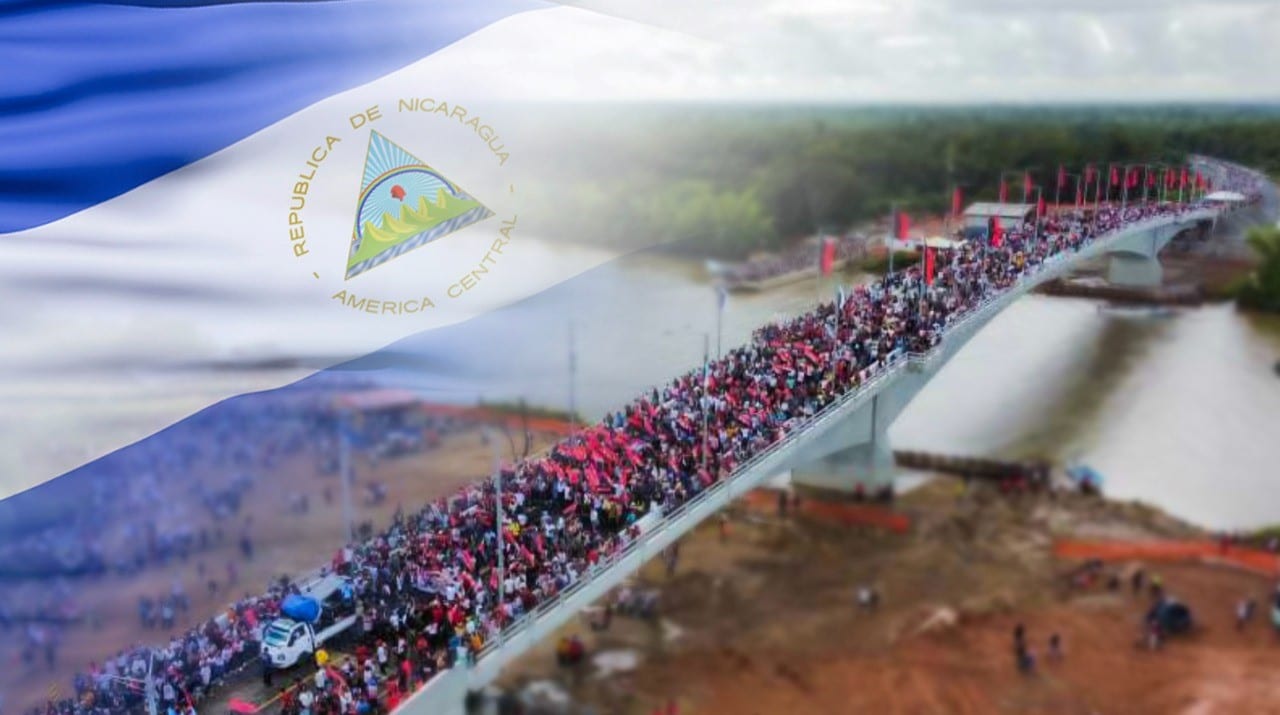 Nicaragua inaugura un gigantesco puente que comunica el Caribe con el ...
