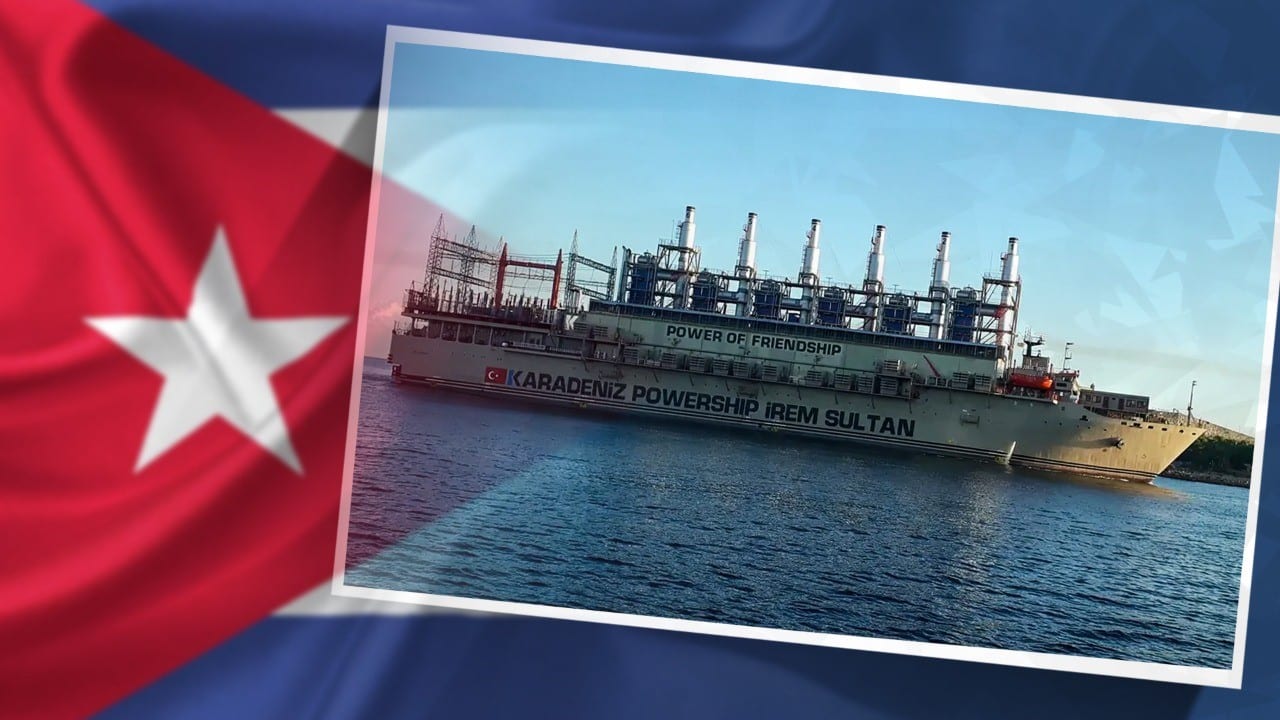 Cuba cuenta con séptima central flotante para generación eléctrica