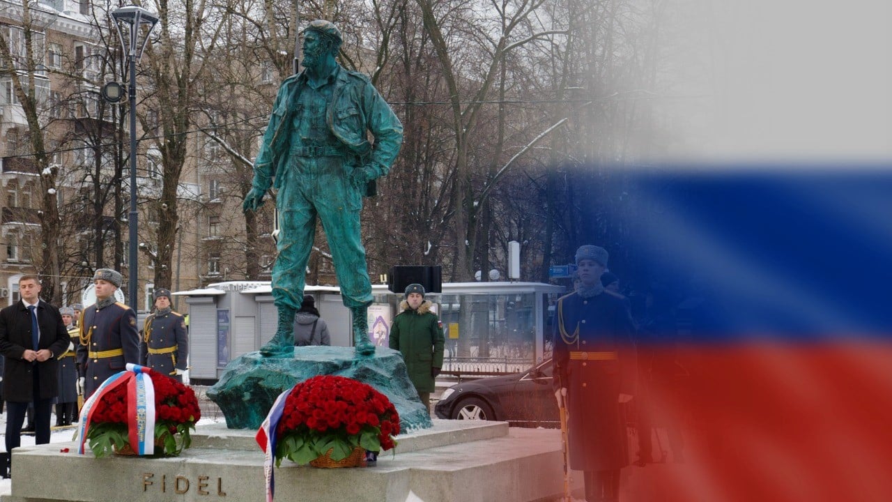 Moscú levanta icónico monumento en homenaje a Fidel Castro