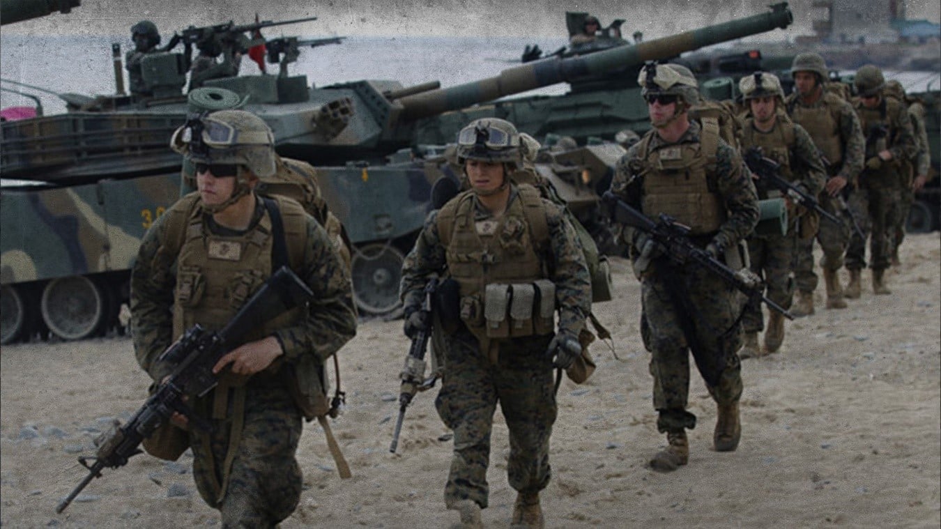 The United States will carry out military intervention against Palestine