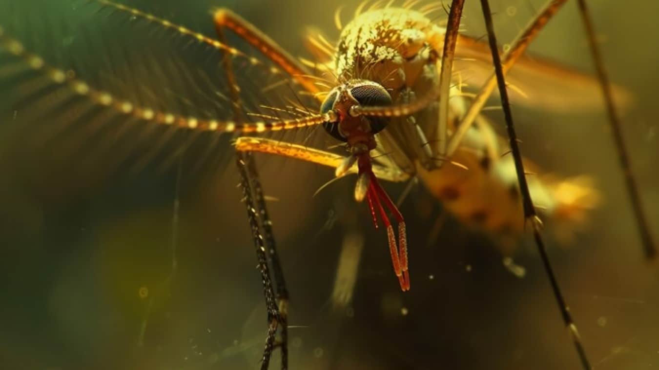 Mosquitos detectan objetivos humanos con visión infrarroja