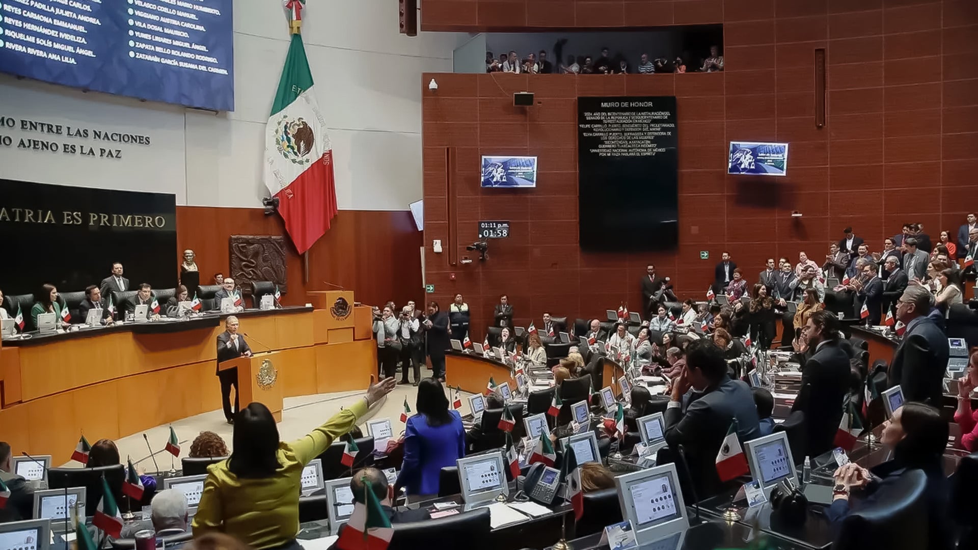 Senado de México aprueba reformas al Poder Judicial