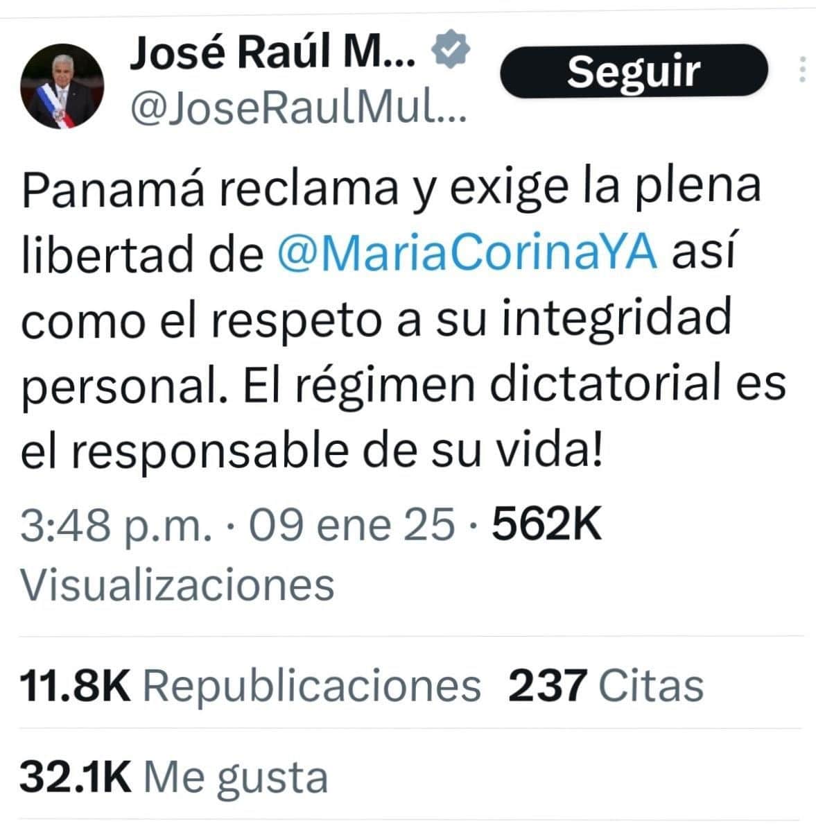 María Corina y su falsa detención en Venezuela