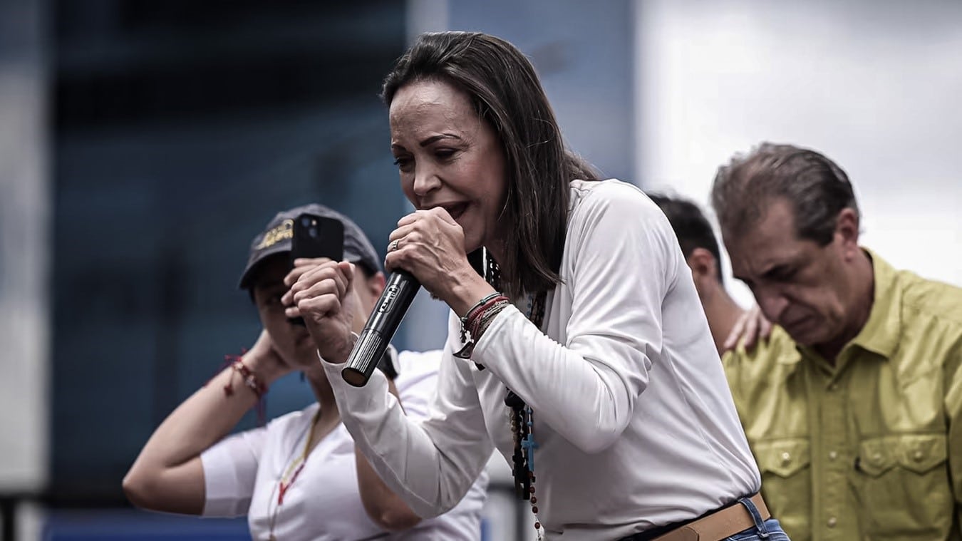 María Corina y su falsa detención en Venezuela